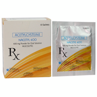 Buy Cysaphteine-600 acetylcysteine 600mg powder for oral solution 1's ...
